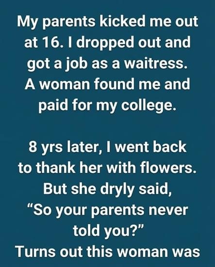 A stranger at my table revealed a long-hidden family secret that ...